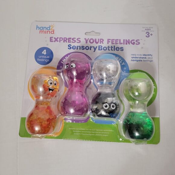 Hand2Mind | Toys | Hand2mind Express Your Feelings Sensory Bottles ...